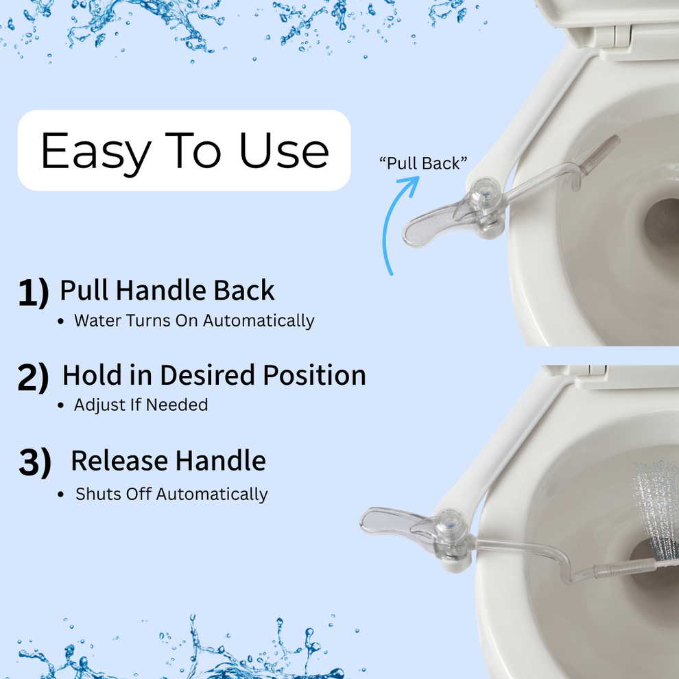 Biffy Classic Physician Designed Attachable Bidet American Biffy Co