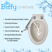Biffy Chrome - Premium Attachable Bidet Designed By Physician ...