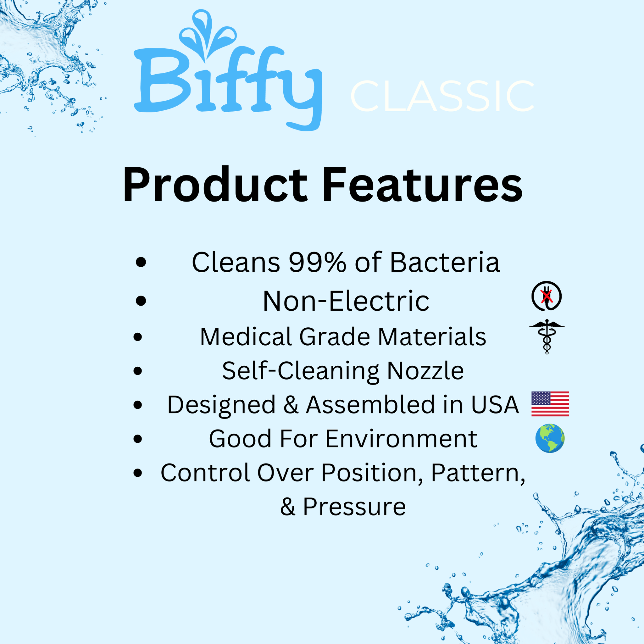 Biffy Classic - Physician Designed Attachable Bidet – American Biffy Co.